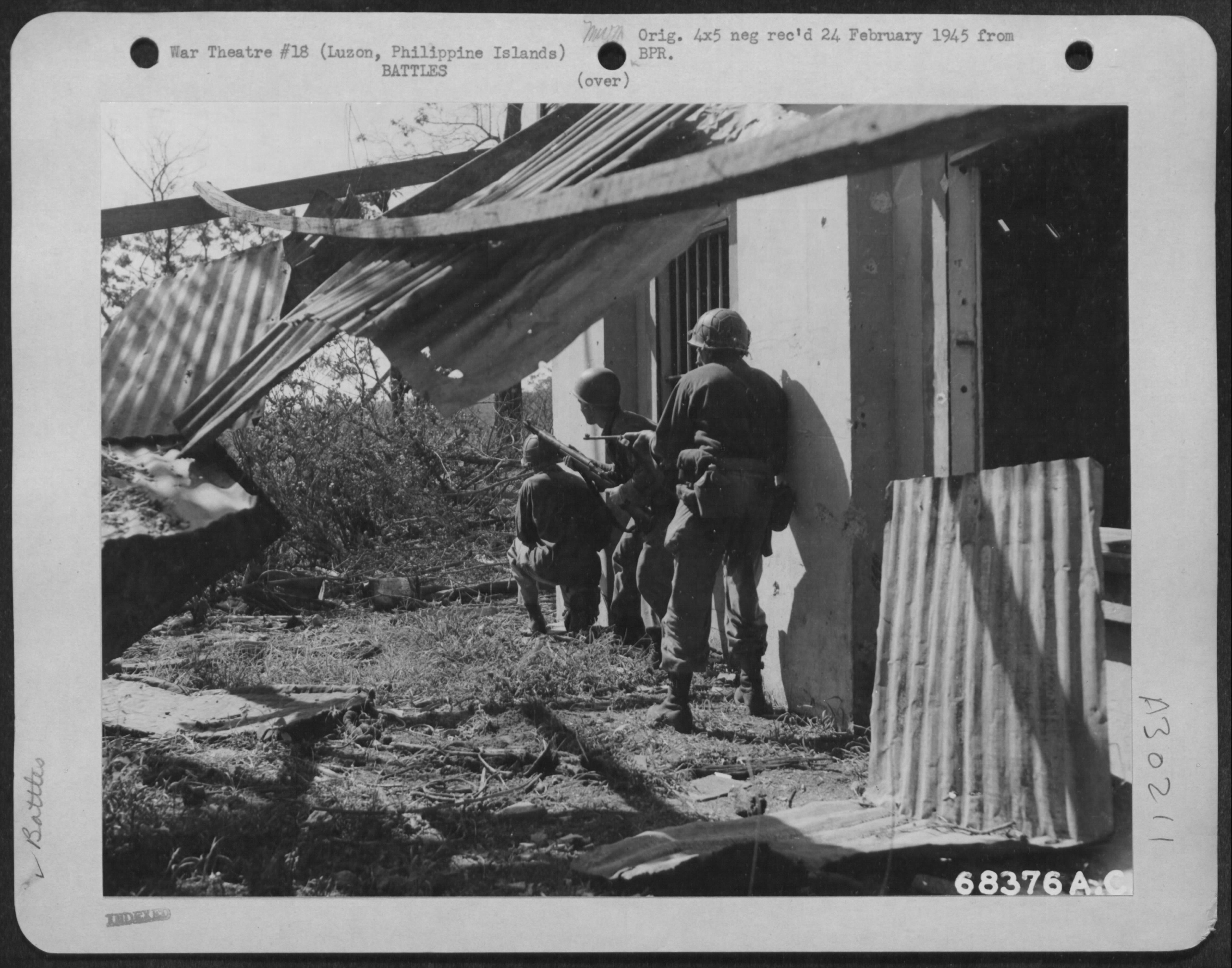 US-troops-Fort-Stotsenburg-1945-Luzon – Philippine Internment