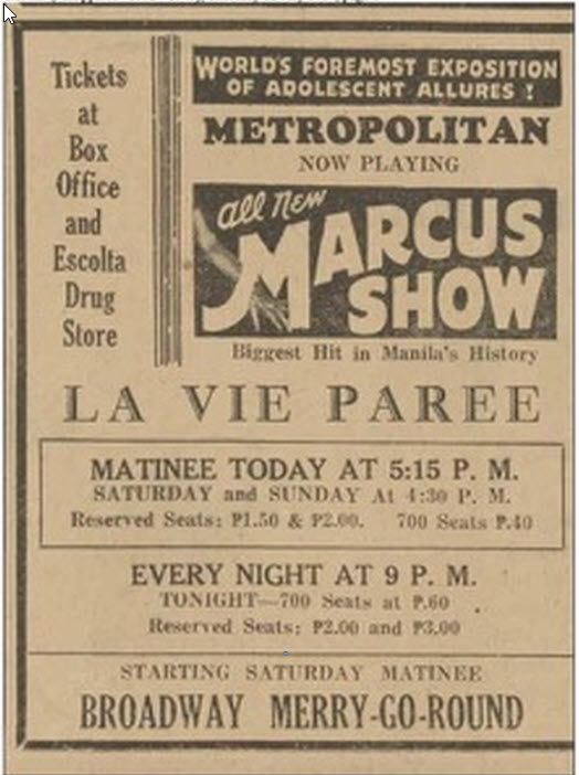 All-new-Marcus-show-Manila_Tribune_1934_Jul-12 – Philippine Internment